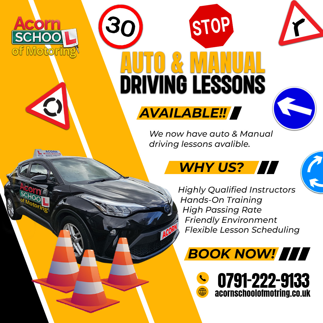 Best Driving School Accrington | Automatic & Manual Driving
